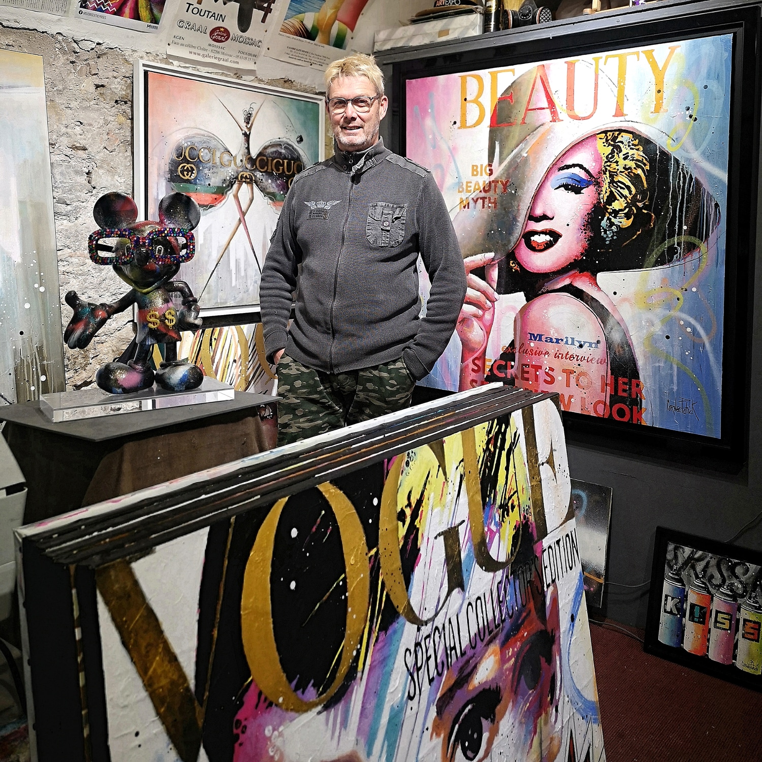 Galerie d'art en ligne - Cornee Gallery, style Pop Art et Street Art