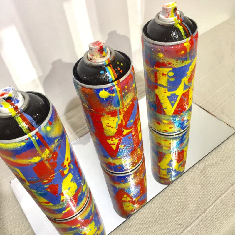 Original POP ART Spray can, LOVE, Indiana