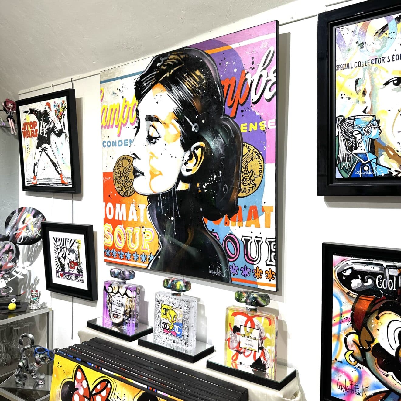 Pop art artworks - Cornee Gallery is a famous contemporary art gallery ...